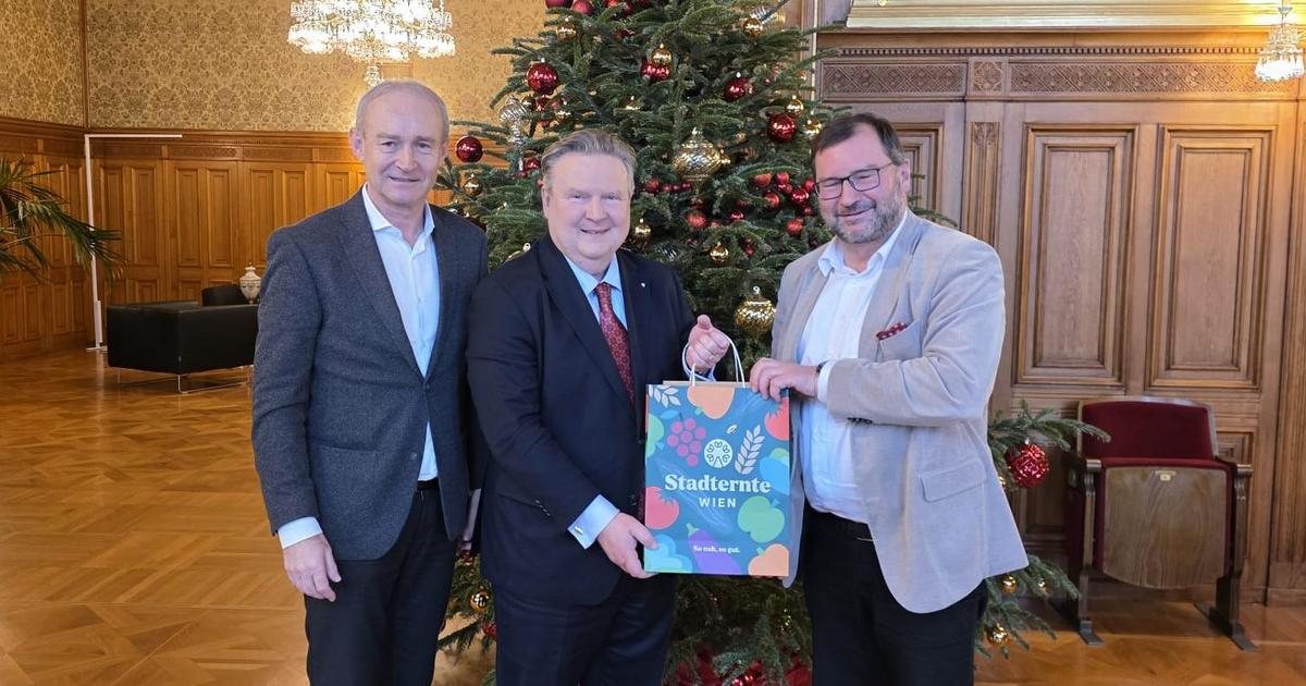 LK Wien: Weihnachtsgrüße für Bürgermeister Michael Ludwig